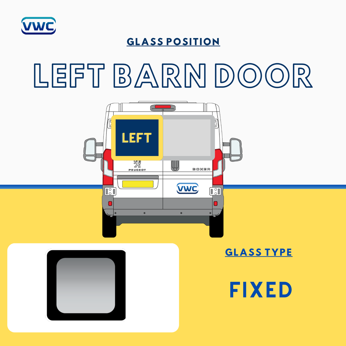 Peugeot Boxer 2007-Current Barn Doors – Van Window Company